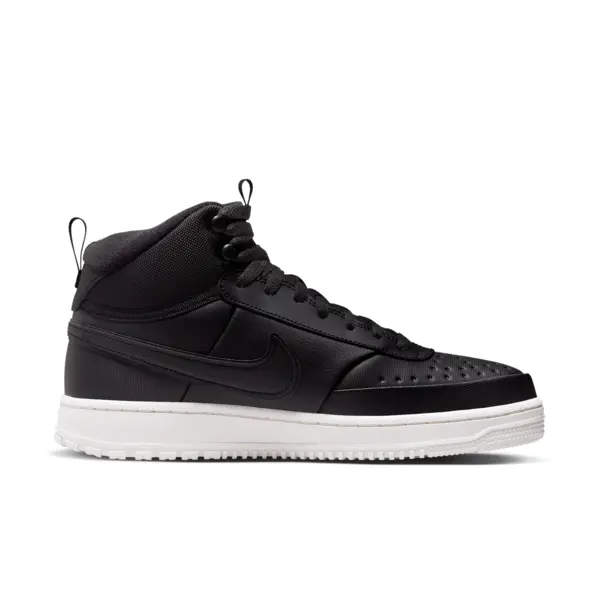 Nike Court Vision Mid Winterized High-top Sneakers - Black