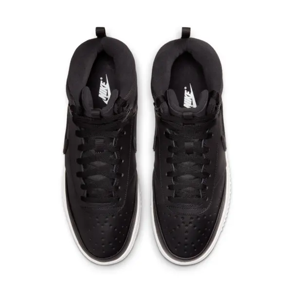 Nike Court Vision Mid Winterized High-top Sneakers - Black