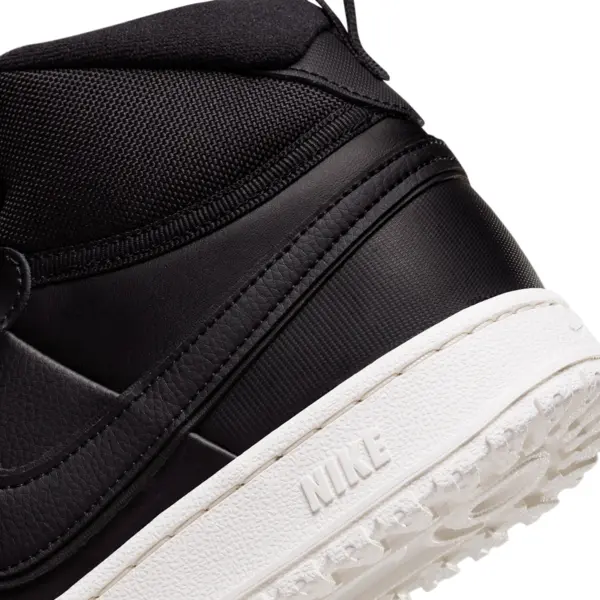 Nike Court Vision Mid Winterized High-top Sneakers - Black