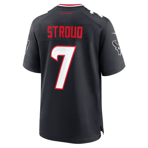 Nike C.j. Stroud Houston Texans Nfl Game Football Jersey - Blue