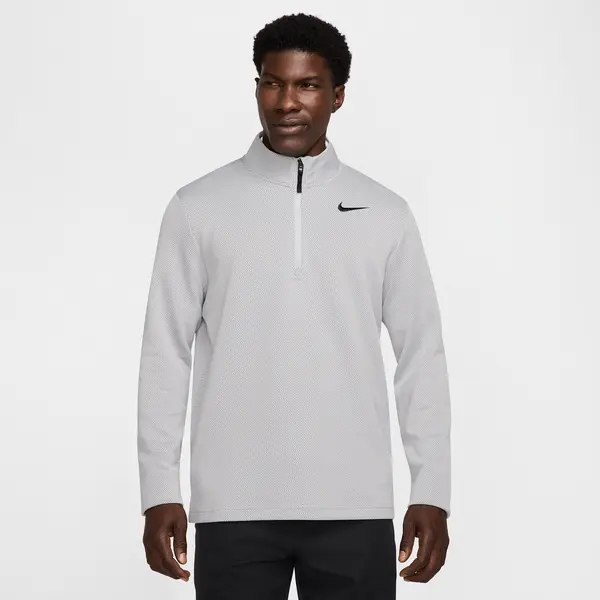 Nike Victory Dri-fit 1/2-zip Golf Top - Grey