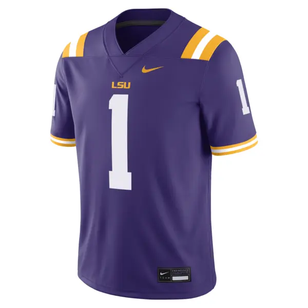 Nike Lsu Tigers Dri-fit College Game Jersey - Purple