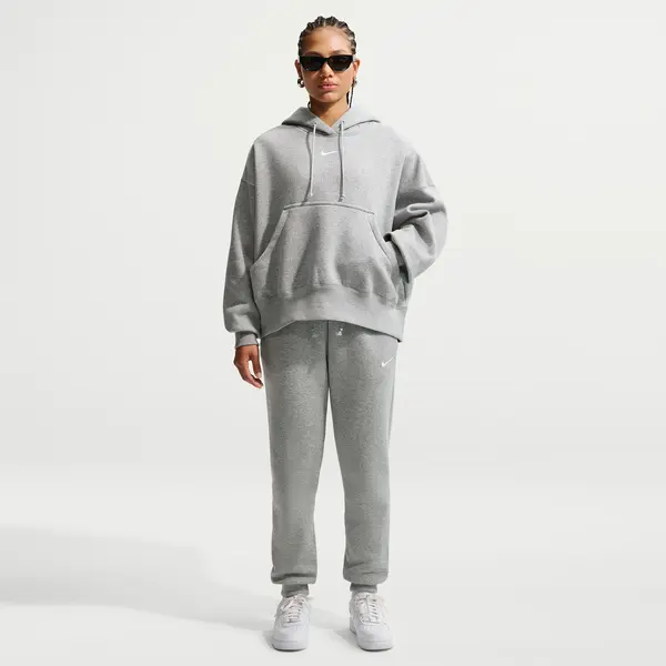 Nike Sportswear Phoenix Fleece Over-oversized Pullover Hoodie - Grey