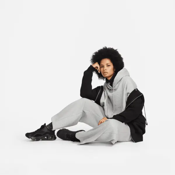 Nike Sportswear Phoenix Fleece Over-oversized Pullover Hoodie - Grey