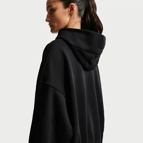 Nike Sportswear Phoenix Fleece Over-oversized Pullover Hoodie - Black