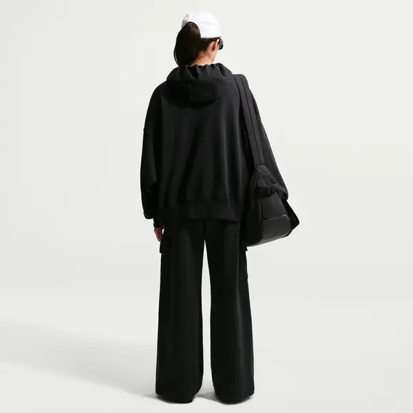 Nike Sportswear Phoenix Fleece Over-oversized Pullover Hoodie - Black