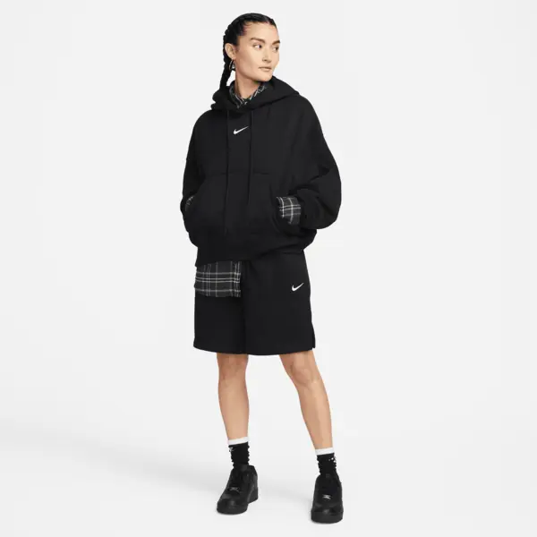 Nike Sportswear Phoenix Fleece Over-oversized Pullover Hoodie - Black