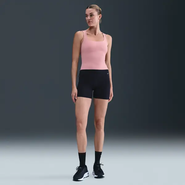 Nike Zenvy High-waisted 5" Biker Shorts - Black