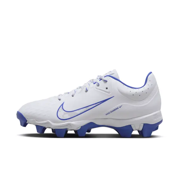 Nike Hyperdiamond 4 Keystone Softball Cleats - White