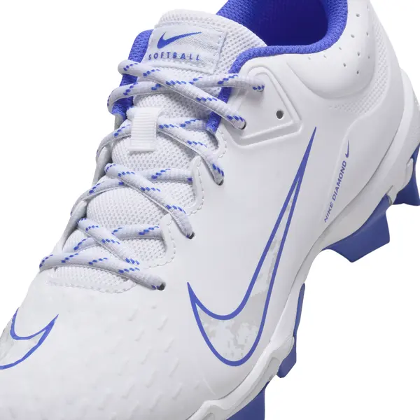 Nike Hyperdiamond 4 Keystone Softball Cleats - White