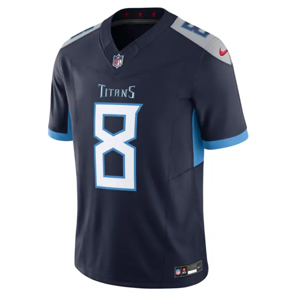 Nike Will Levis Tennessee Titans Dri-fit Nfl Limited Jersey