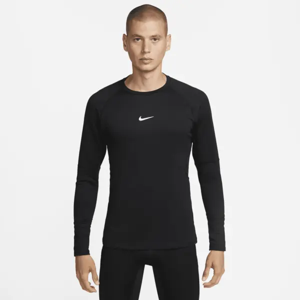 Nike Pro Warm Long-sleeve Top - Black