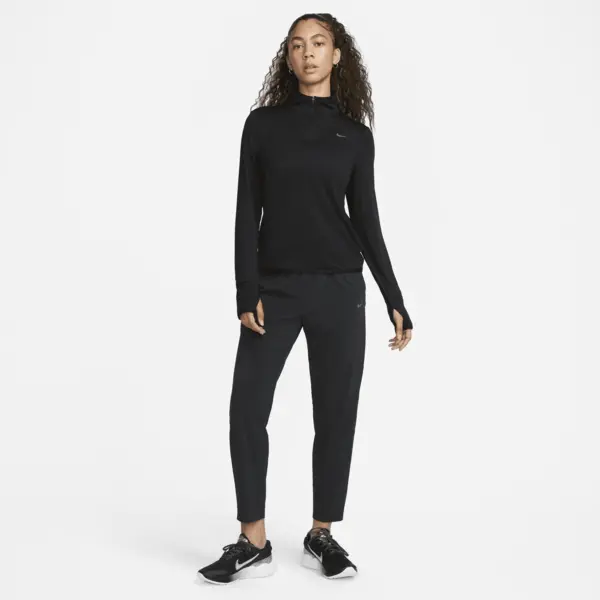 Nike Swift Element 1/4-zip Running Top - Black