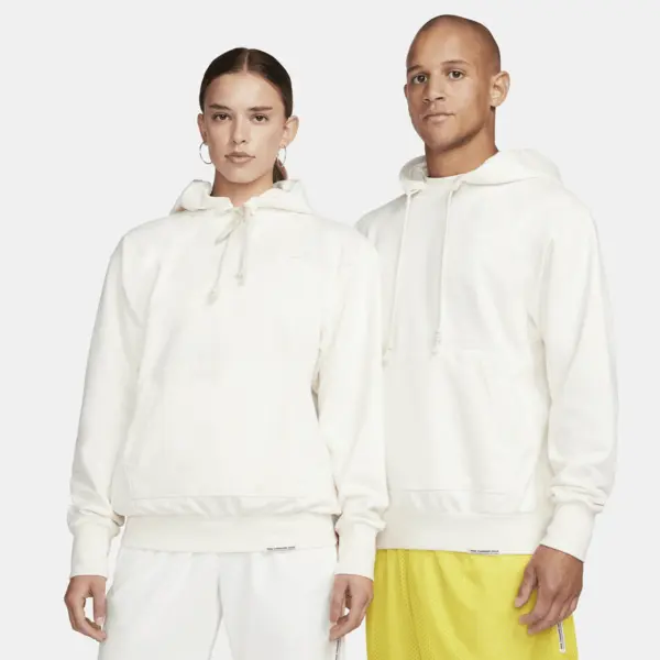 Nike Standard Issue Dri-fit Pullover Basketball Hoodie - Grey