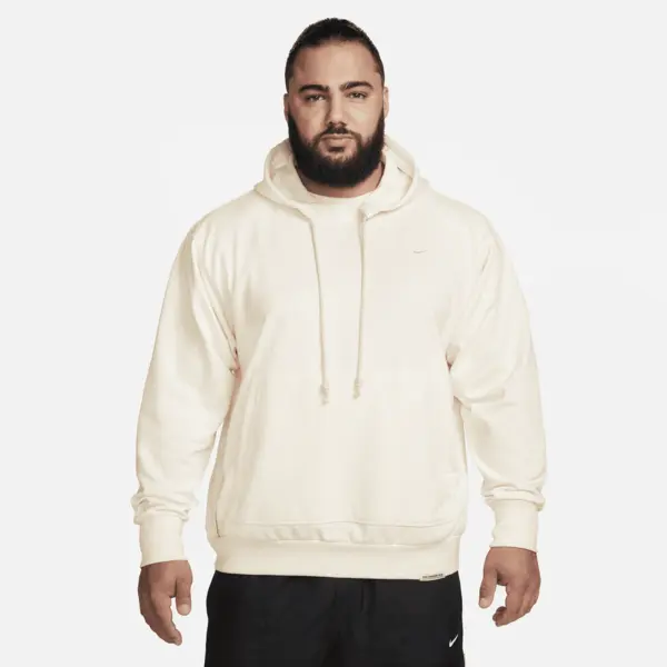 Nike Standard Issue Dri-fit Pullover Basketball Hoodie - Grey