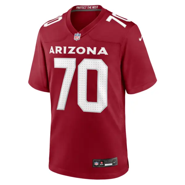 Nike Paris Johnson Jr. Arizona Cardinals Nfl Game Football Jersey - Red