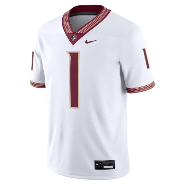 Nike Florida State Seminoles Dri-fit College Game Jersey - White