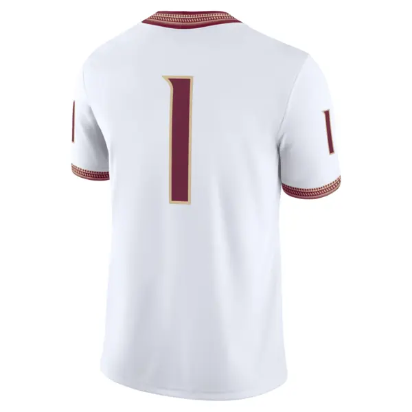 Nike Florida State Seminoles Dri-fit College Game Jersey - White