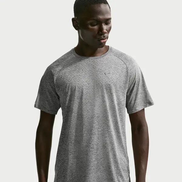Nike Stride Dri-fit Adv Short-sleeve Running Top - Grey
