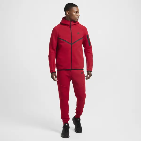 Nike Tech Fleece Windrunner Full-zip Jacket - Red