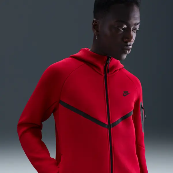Nike Tech Fleece Windrunner Full-zip Jacket - Red