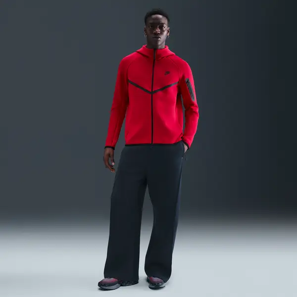 Nike Tech Fleece Windrunner Full-zip Jacket - Red