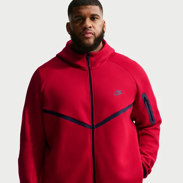 Nike Tech Fleece Windrunner Full-zip Jacket - Red