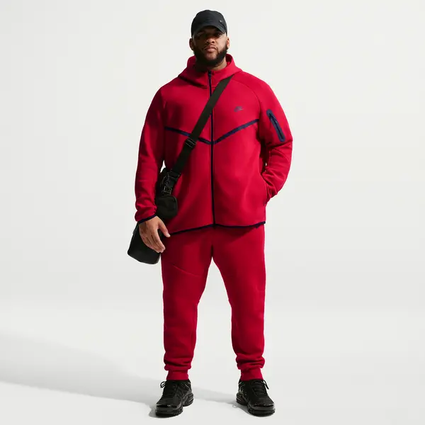 Nike Tech Fleece Windrunner Full-zip Jacket - Red