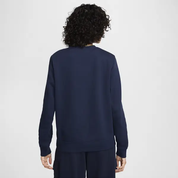 Nike Club Fleece Crew-neck Sweatshirt - Blue