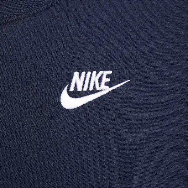 Nike Club Fleece Crew-neck Sweatshirt - Blue