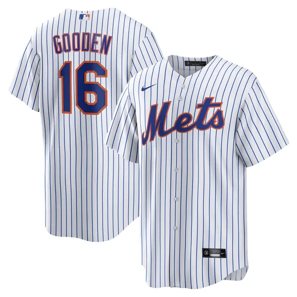 Nike Dwight Gooden New York Mets Mlb Replica Jersey - White