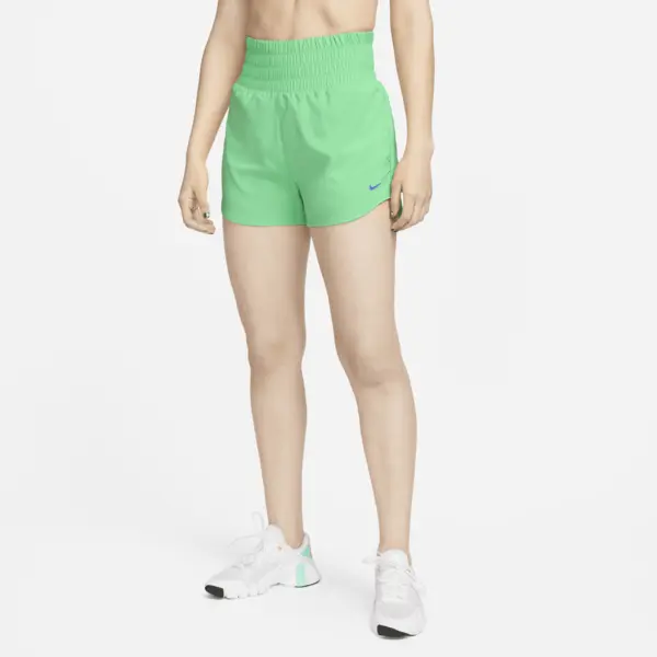 Nike Dri-fit One Ultra High-waisted 3" Brief-lined Shorts