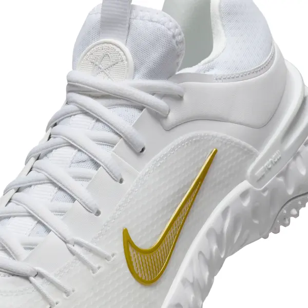 Nike Huarache Elite Tf Lax Lacrosse Shoes - White