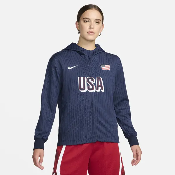 Nike Usa Dri-fit Adv Basketball Game Jacket