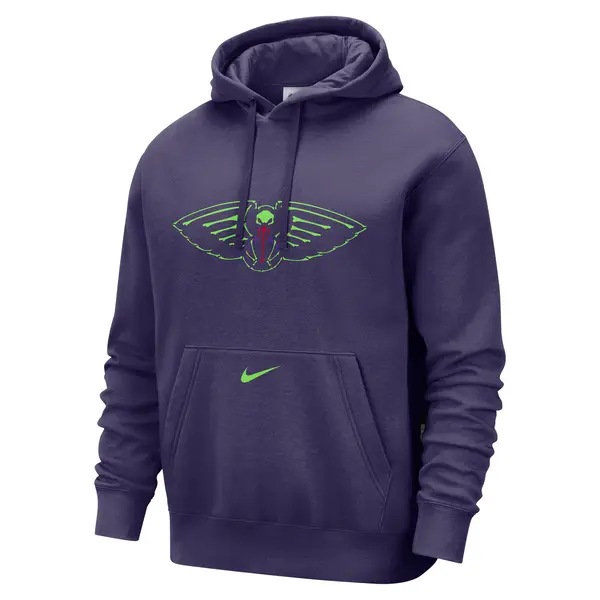 Nike Utah Jazz Club City Edition Nba Fleece Pullover Hoodie - Main Image