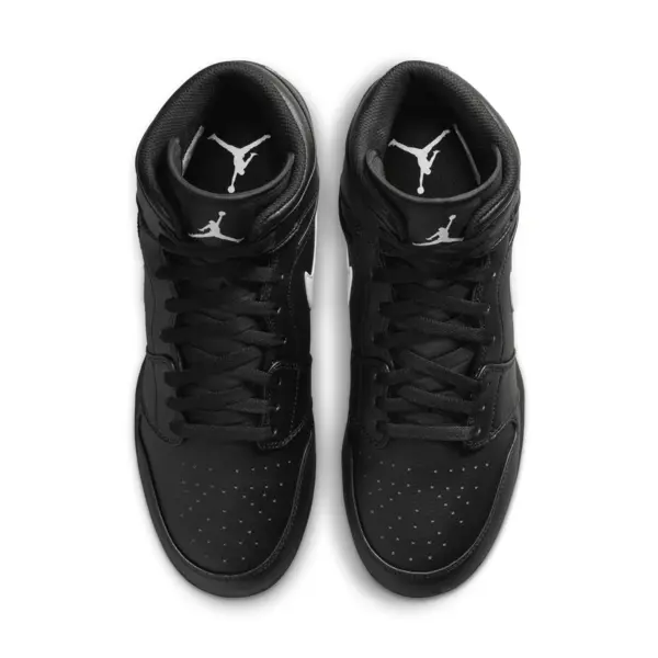 JORDAN 1 Mid Td Football Cleat - Black