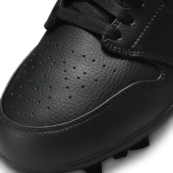 JORDAN 1 Mid Td Football Cleat - Black