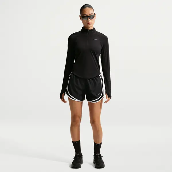 Nike Tempo Dri-fit Mid-rise Brief-lined Running Shorts - Black