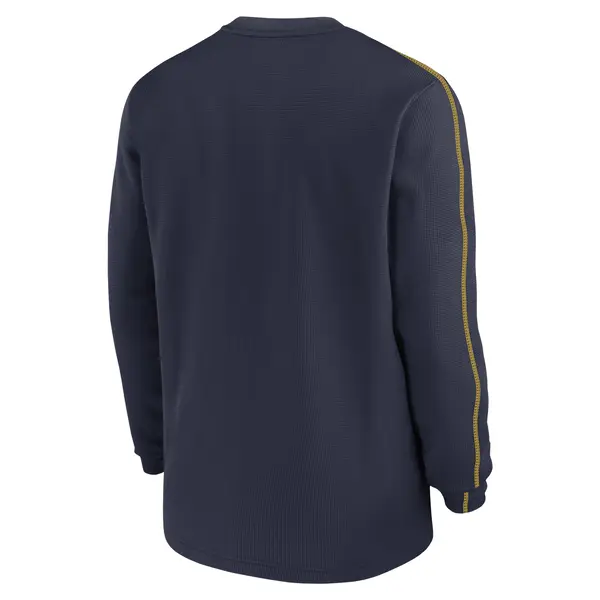 JORDAN Michigan Wolverines Sideline Coach Long-sleeve Top