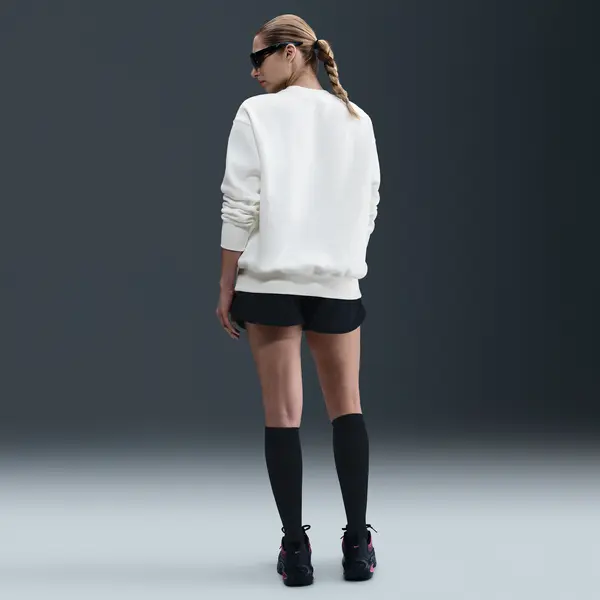 Nike Phoenix Fleece Oversized Crew-neck Sweatshirt - White