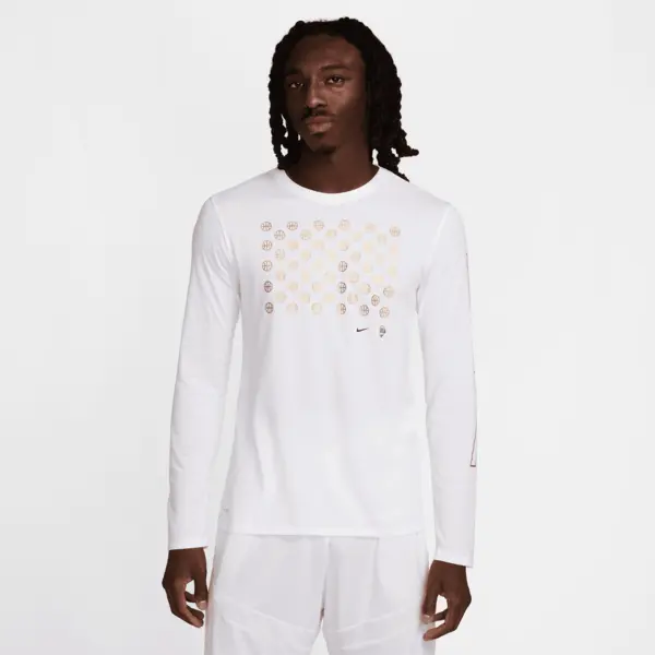 Nike Usab Dri-fit Basketball Long-sleeve T-shirt - White
