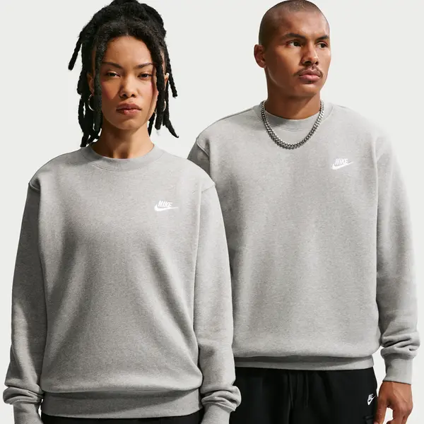 Nike Sportswear Club Fleece Crew - Grey