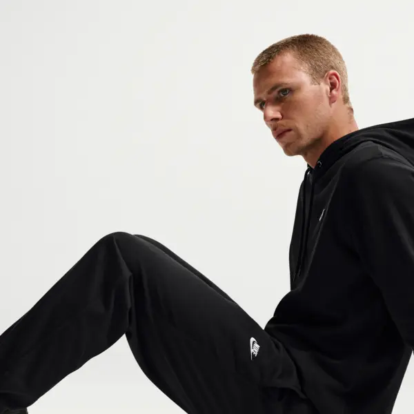 Nike Club Knit Jogger Pants - Black