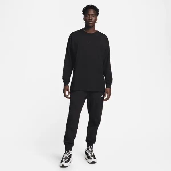 Nike Club Knit Jogger Pants - Black