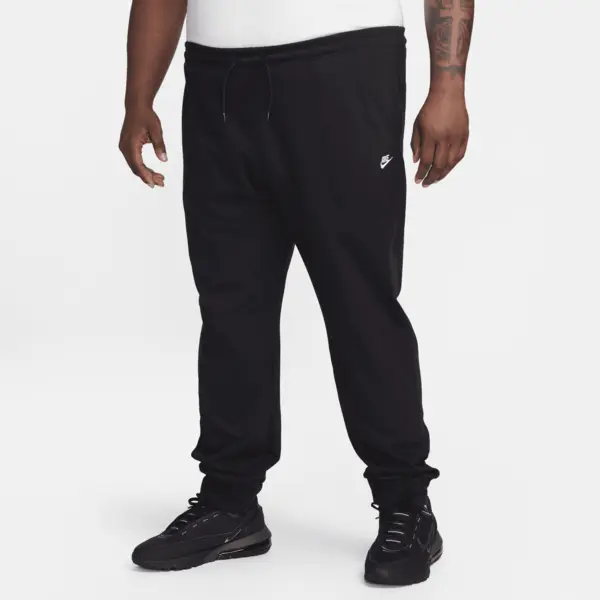 Nike Club Knit Jogger Pants - Black
