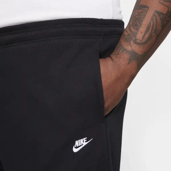 Nike Club Knit Jogger Pants - Black