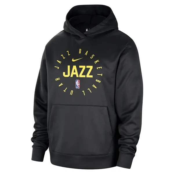 Nike Utah Jazz Spotlight Dri-fit Nba Pullover Hoodie