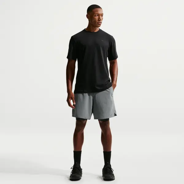 Nike Unlimited Dri-fit 7" 2-in-1 Versatile Shorts - Grey