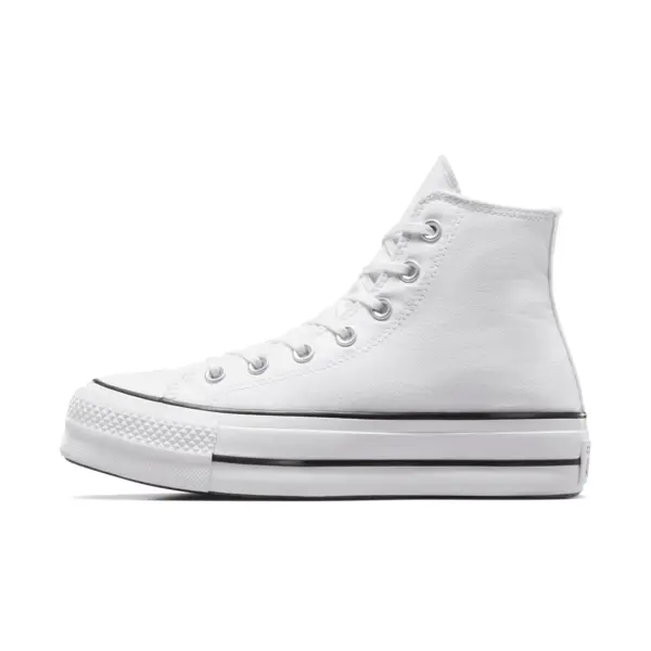 CONVERSE Chuck Taylor All Star Lift Platform Canvas Shoes - White