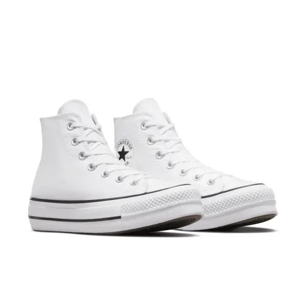 CONVERSE Chuck Taylor All Star Lift Platform Canvas Shoes - White